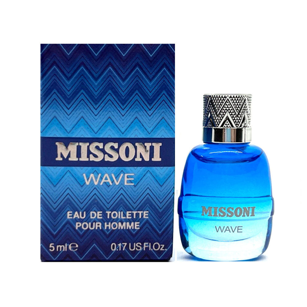 Missoni Wave Pour Homme Eau De Toilette 5ml Miniature – FridayCharm.com