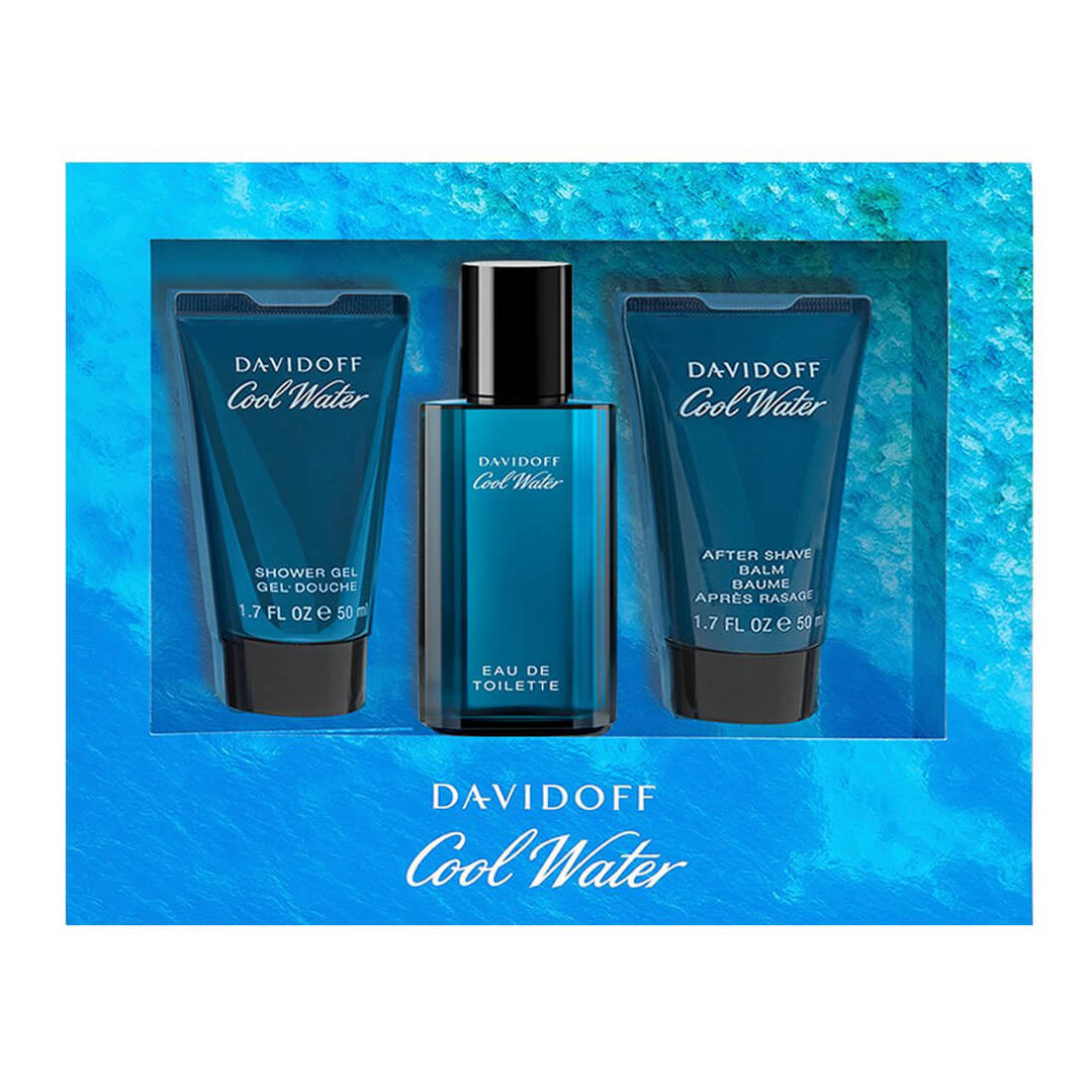Davidoff Cool Water Eau De Toilette Gift Set For Men – FridayCharm.com